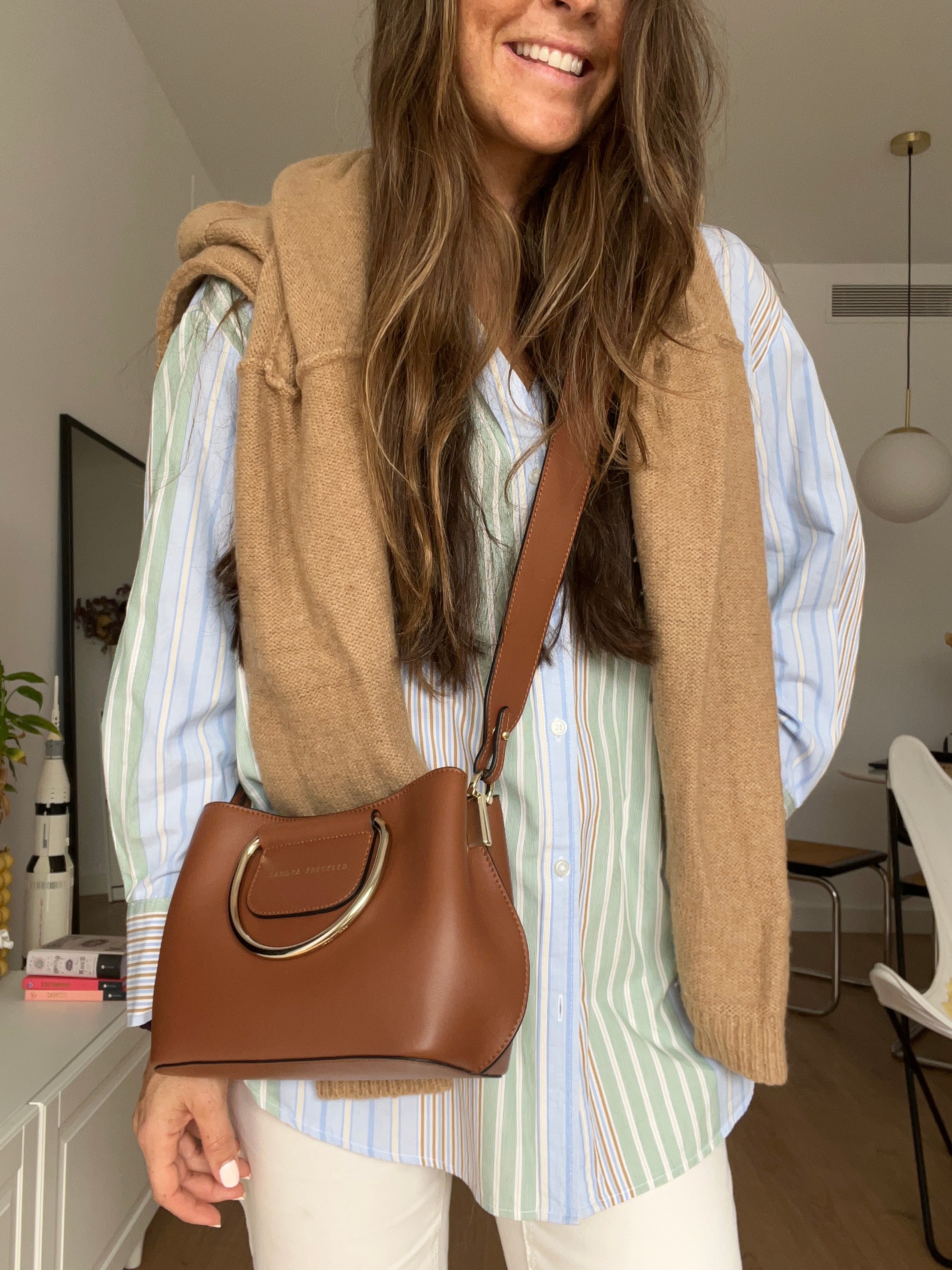 VICENTA Leather Bag for Stylish Women 💜Sandra Freckled – SANDRA FRECKLED, S.L