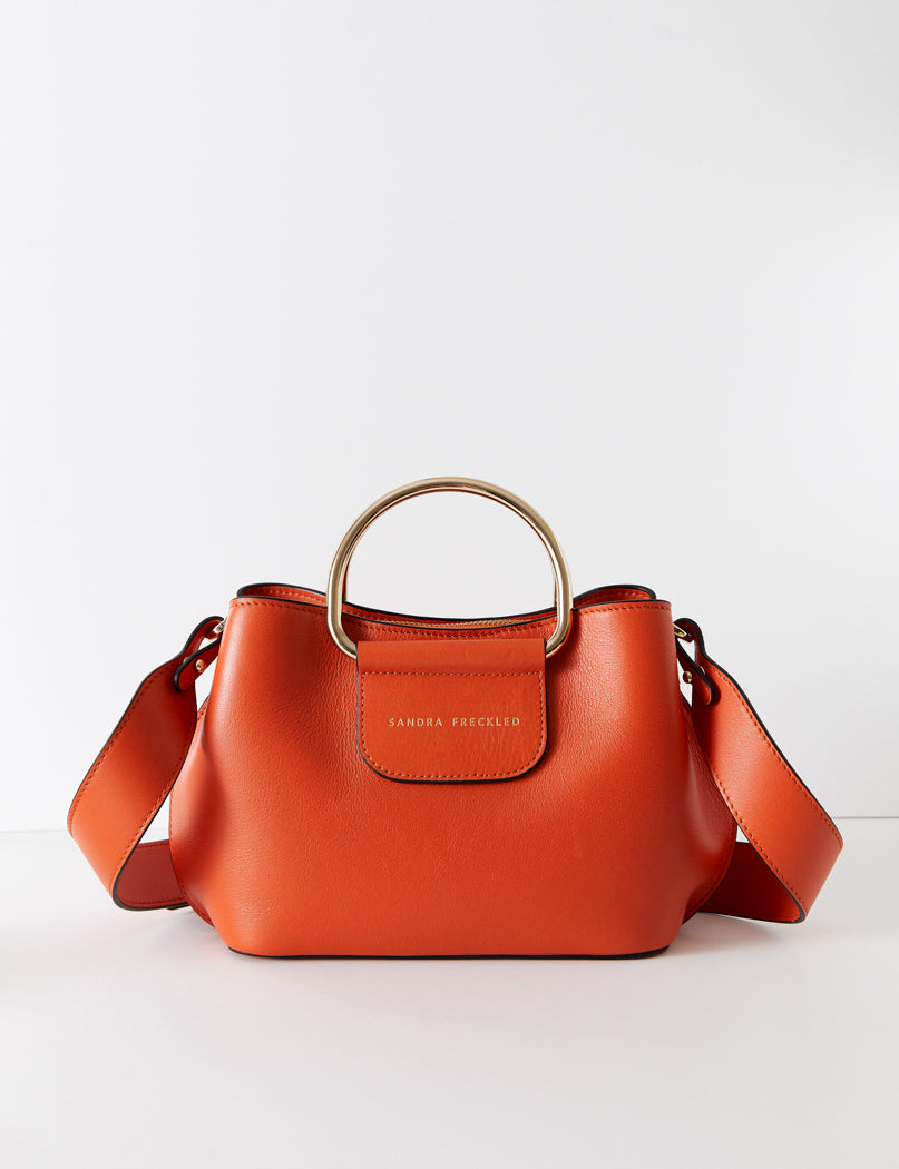 VICENTA Leather Bag for Stylish Women 💜Sandra Freckled – SANDRA FRECKLED